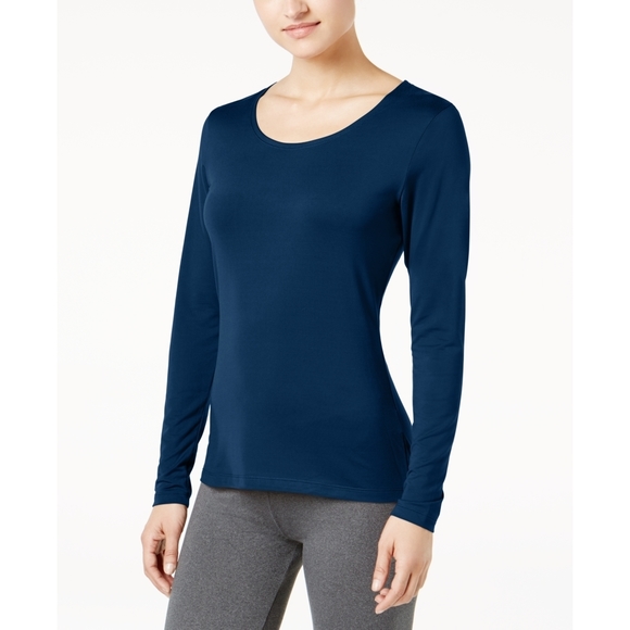 Tops | 32 Degrees Womens Activewear Cozy Heat Long Sleeve Top Size ...